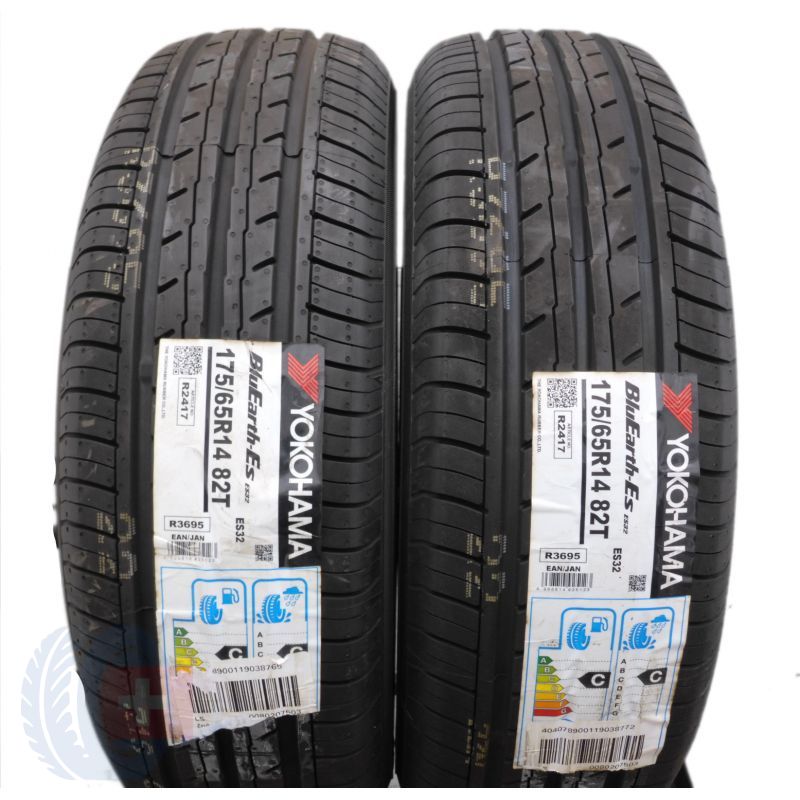 2 x YOKOHAMA 175/65 R14 82T BluEarth ES32 Lato DOT18 - SERWIS OPON ...